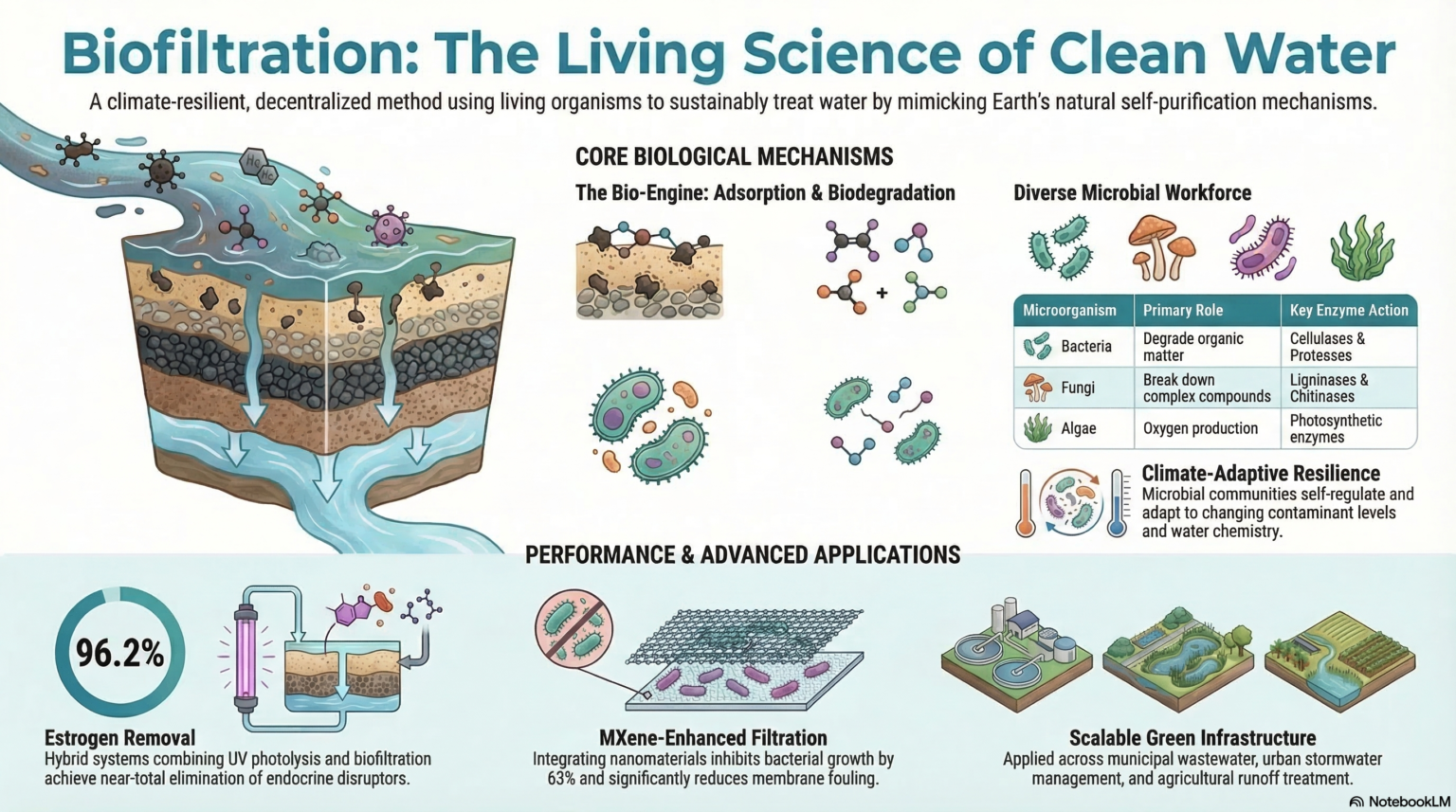Science Behind Biofiltration in Water Pollution Management